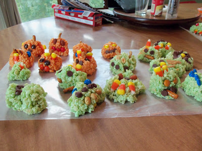 Super Creepy Crispy Treats for Halloween - Make and Takes