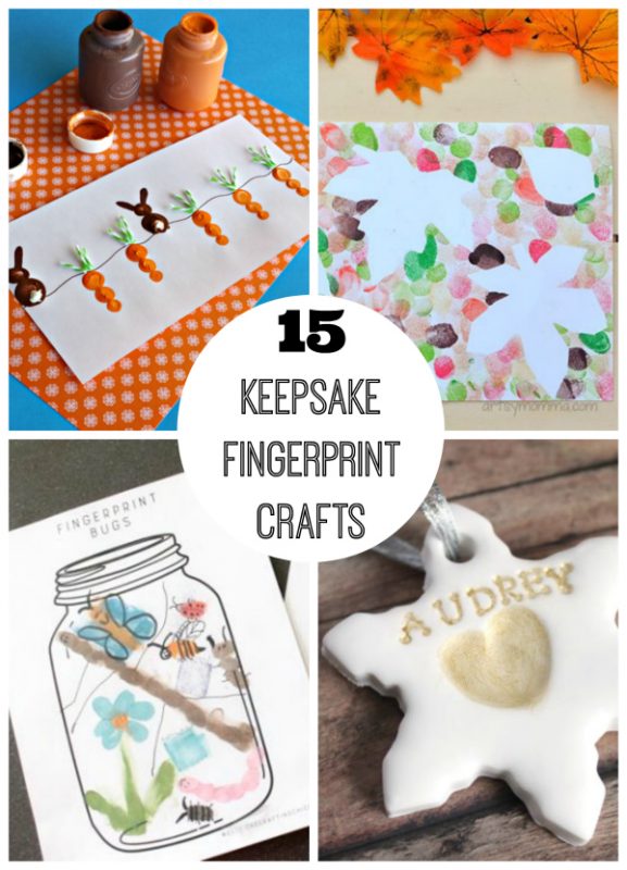 15 Simple Keepsake Fingerprint Crafts - Make and Takes