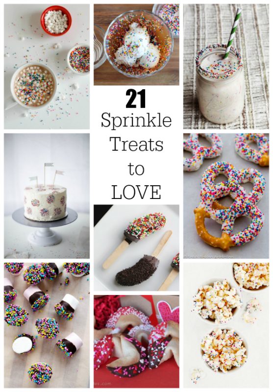 Mix Up These 21 Sprinkle Treats You'll LOVE - Make and Takes