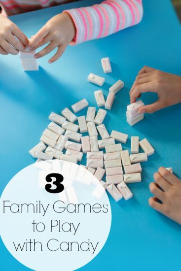 3 Family Games to Play with Candy - Make and Takes