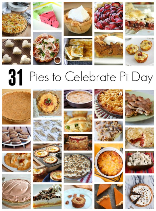31 Pie Recipes to Celebrate National Pi Day - Make and Takes