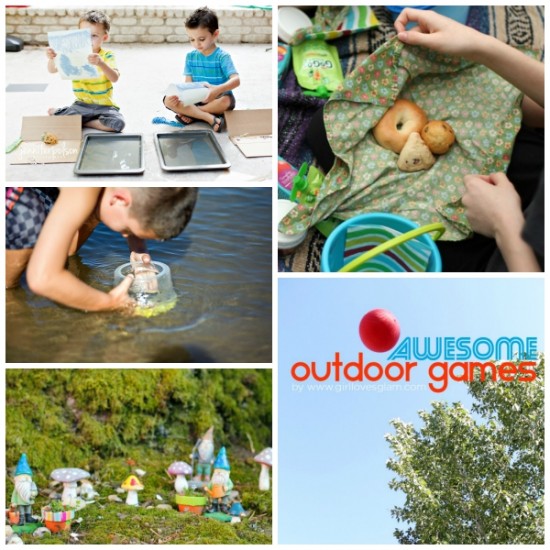 25 Ways to Get Out and Play! - Make and Takes