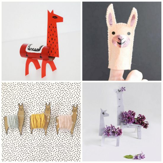 9 NOW Ideas for Crafting Llamas - we're obsessed - Make and Takes