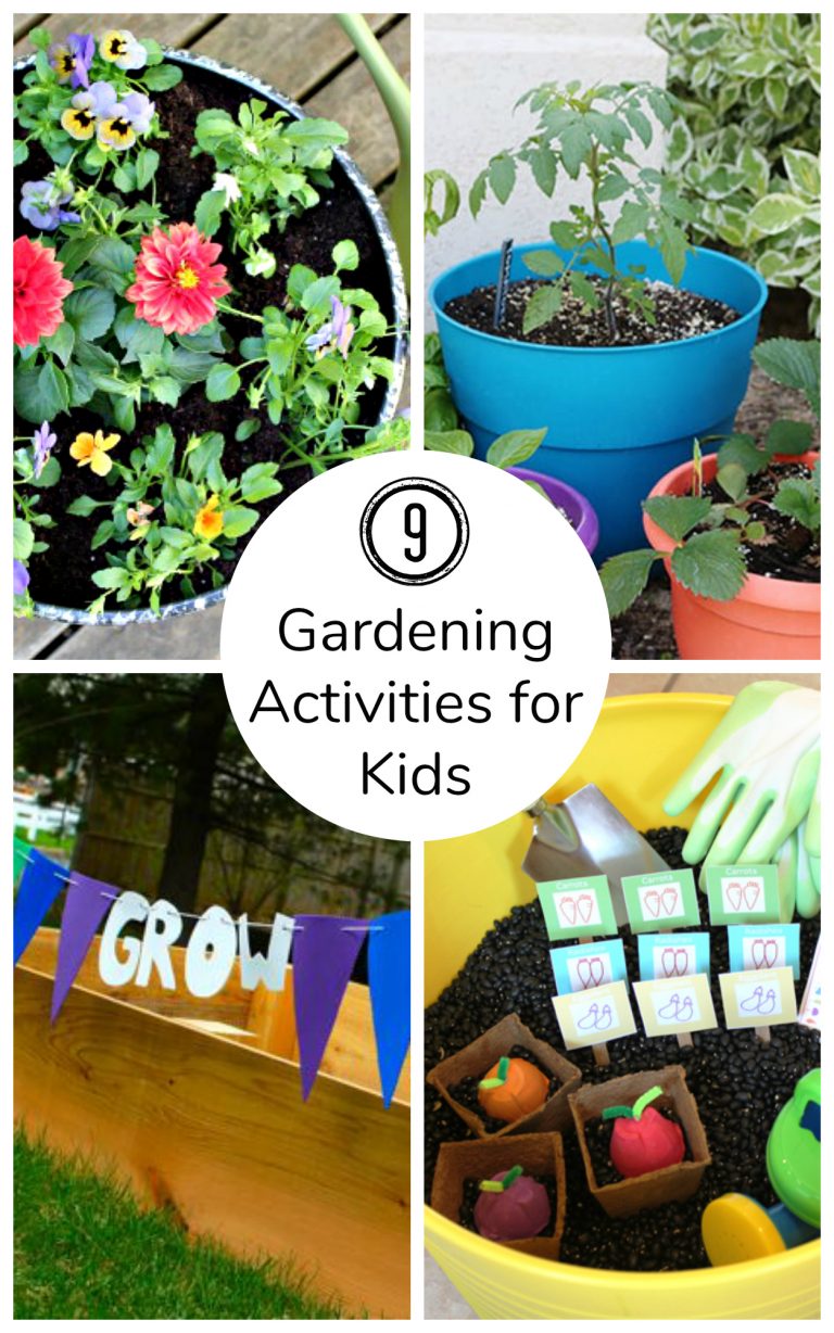 9 NOW Ideas: Gardening Activities for Kids - Make and Takes