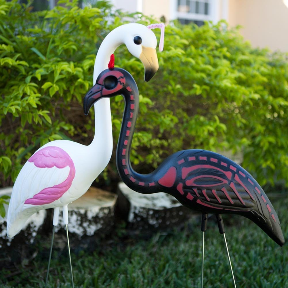 Give Your Pink Flamingo a Halloween Makeover! - Make and Takes