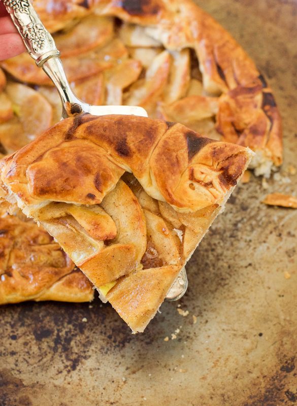 Simple Fall Dessert: Apple Galette - Make and Takes