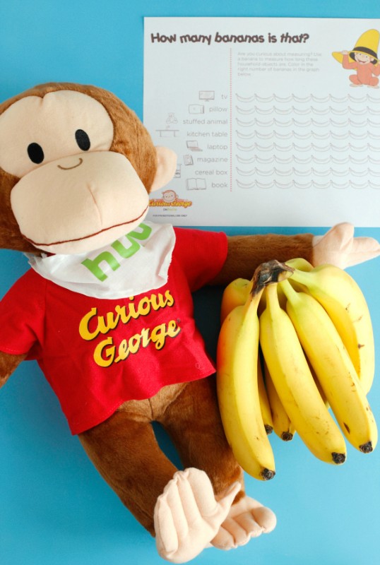Banana Measuring Graph Activity - Make and Takes