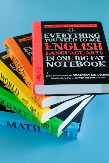 Studying Up with Big Fat Notebooks - Make and Takes