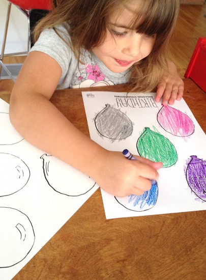 Printable Birthday Balloon Countdown - Make and Takes