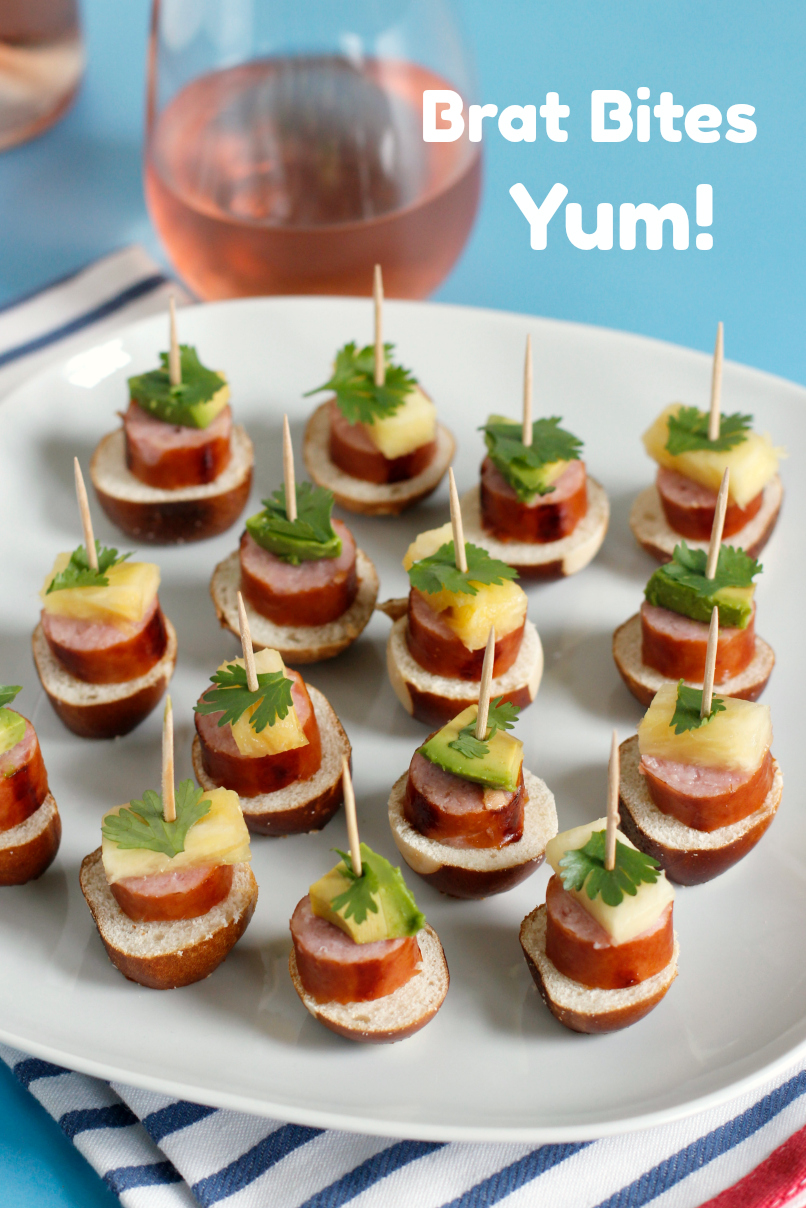 Bratwurst Bites to Delight Your Summer Appetite - Make and Takes
