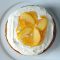 Brown Sugar Cake with Fresh Peaches - Make and Takes
