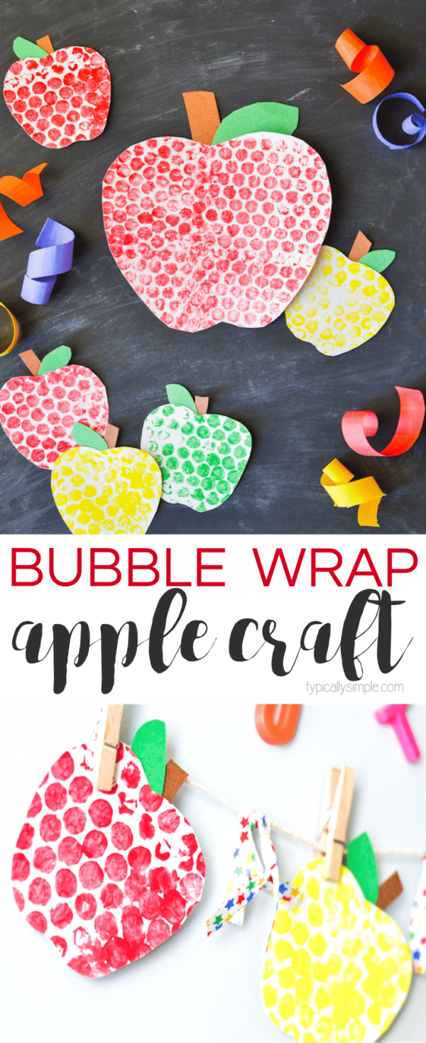 15 Happy Apple Crafts Kids Can Make - Make and Takes