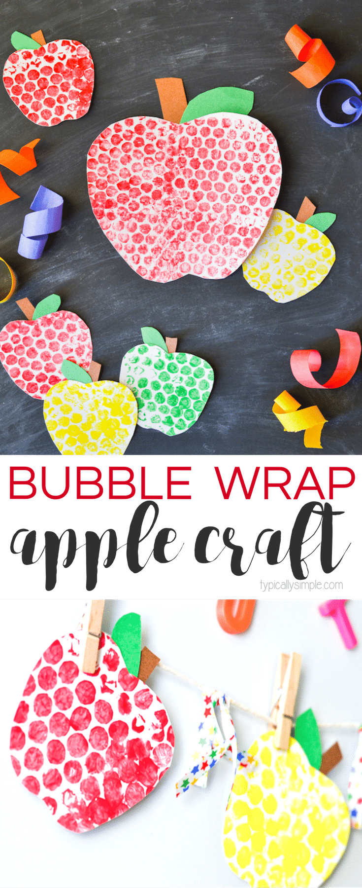15 Happy Apple Crafts Kids Can Make - Make and Takes