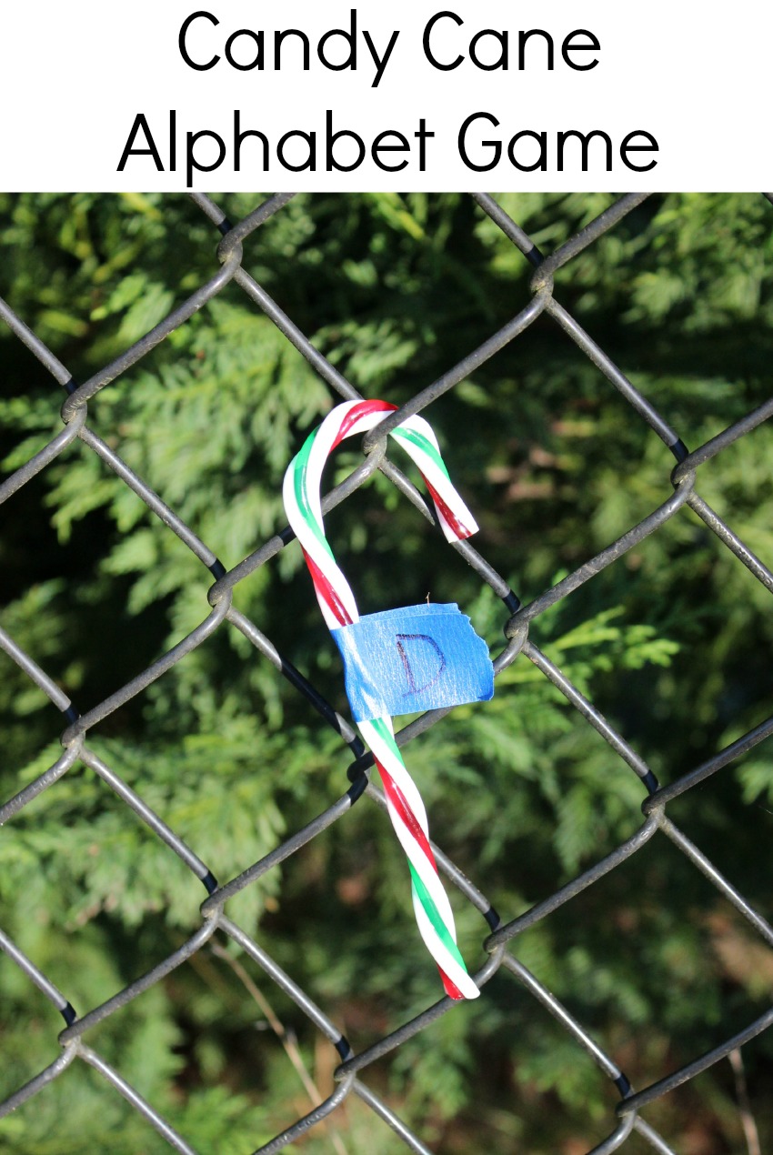 Candy Cane Alphabet Activity - Make and Takes