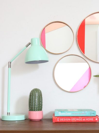 9 NOW Ideas: Color Blocking DIY Home Decor Projects - Make and Takes