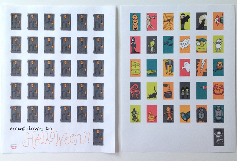 Celebrate All Month with a Halloween Countdown Printable - Make and Takes
