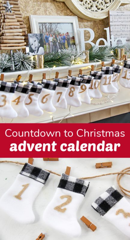 25 Days of Christmas - DIY Advent Calendar - Make and Takes