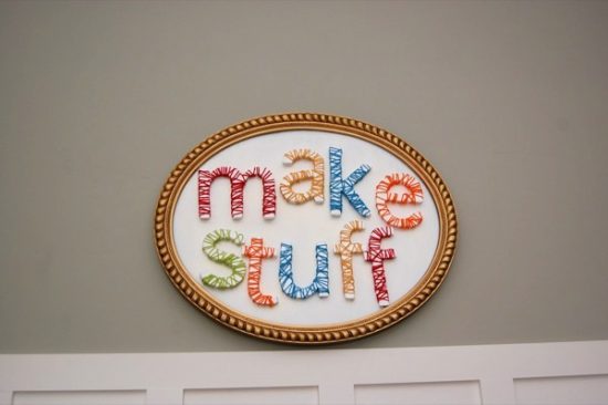 Create the Perfect Sign for Your Craft Room - Make and Takes