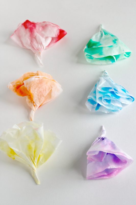 Coffee Filter Flower Bouquet - Make and Takes