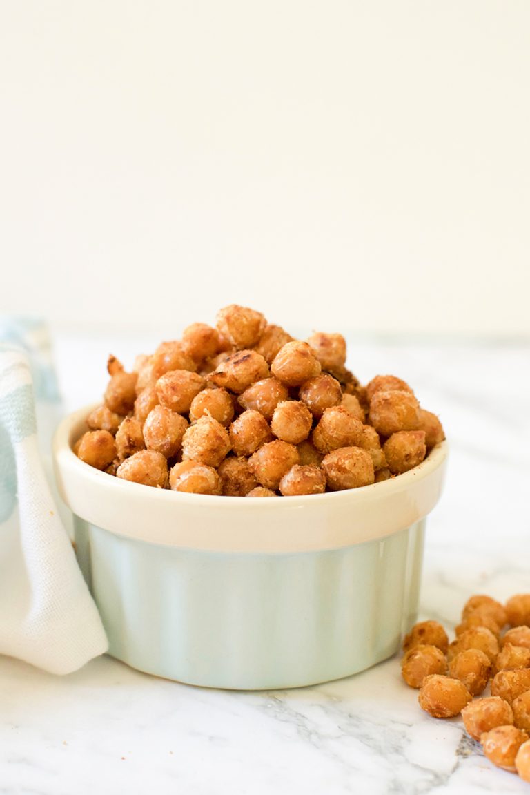 Crispy Pan Fried Chickpeas - Make and Takes