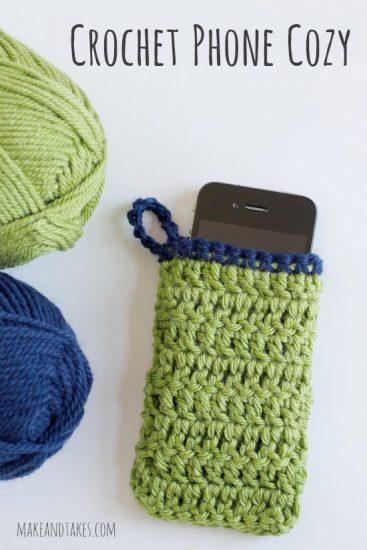 Crochet-A-Day: Crochet Phone Cozy - Make and Takes