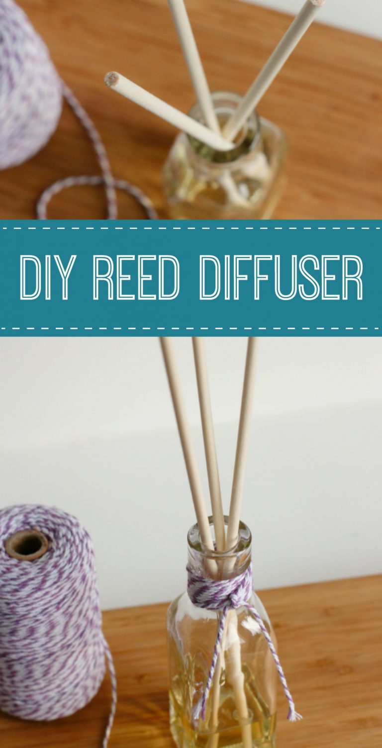 How to Make a DIY Reed Diffuser - Make and Takes