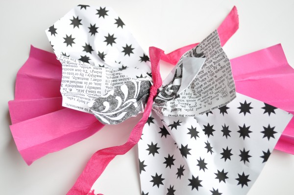Easy Scrap Gift Bows - Make and Takes