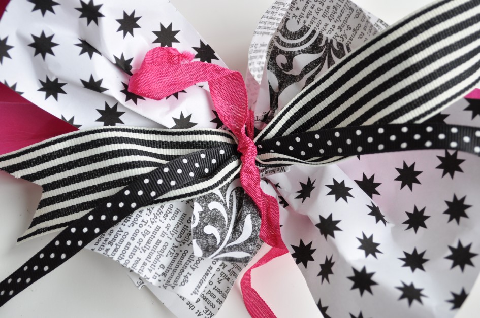 Easy Scrap Gift Bows - Make and Takes