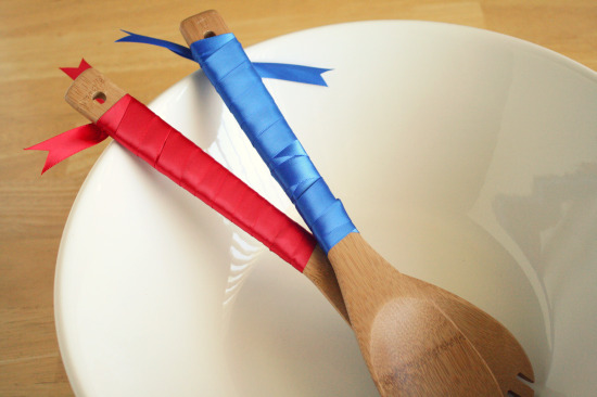 Festive Serving Spoons for Your Holiday Party - Make and Takes