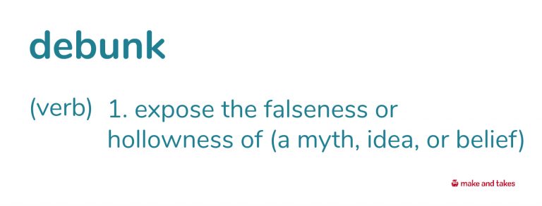 We're Busting Common Creative Myths - Make and Takes
