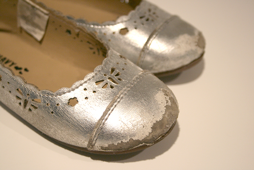 Life Hack: Cover Scuffed Shoes with Duct Tape - Make and Takes