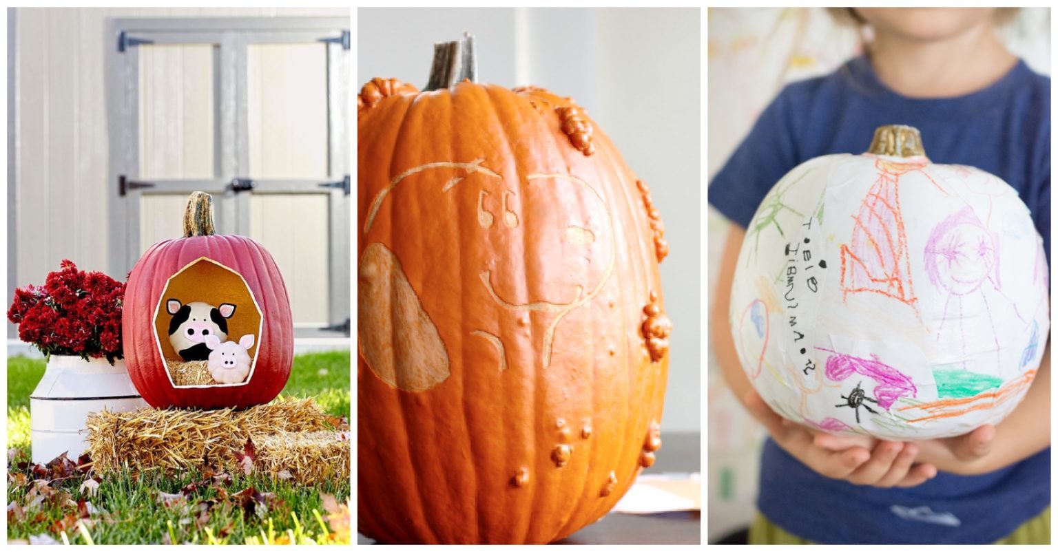 9 Creative Ways to Decorate Pumpkins with Kids - Make and Takes