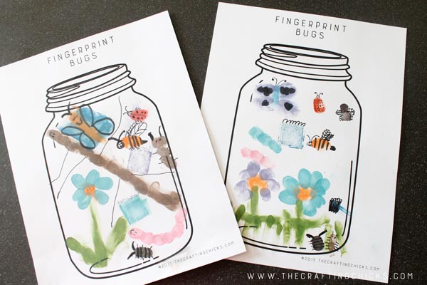 15 Simple Keepsake Fingerprint Crafts - Make and Takes