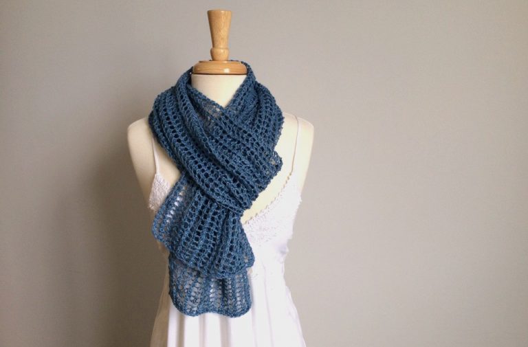 6 Spring Knit Scarf Patterns YOU Can Make! - Make and Takes