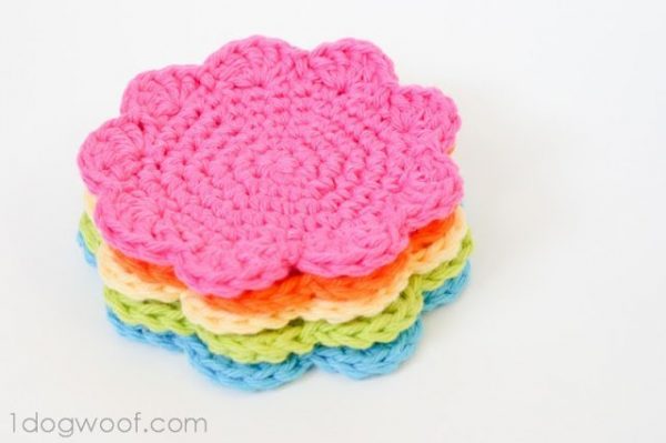 9 Now Ideas: DIY Crochet Coaster Gift Ideas - Make and Takes