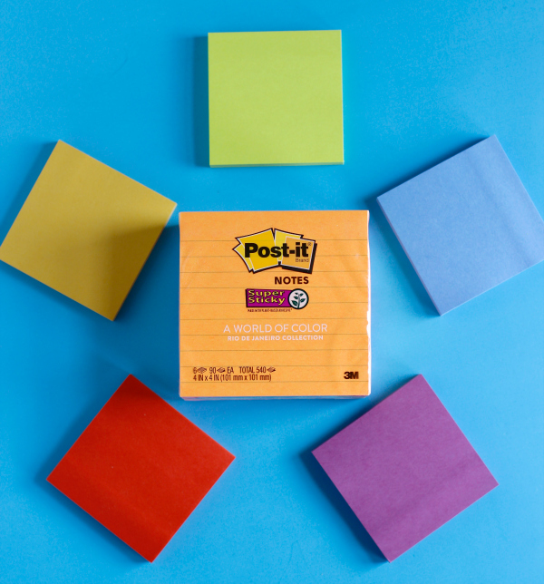 4 Ways to Use Post-it Notes for the Family - Make and Takes
