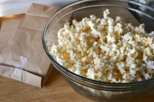 Easy Homemade Microwave Popcorn - Make and Takes