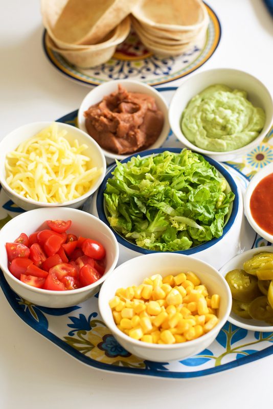How to Make a DIY Taco Bar - Make and Takes