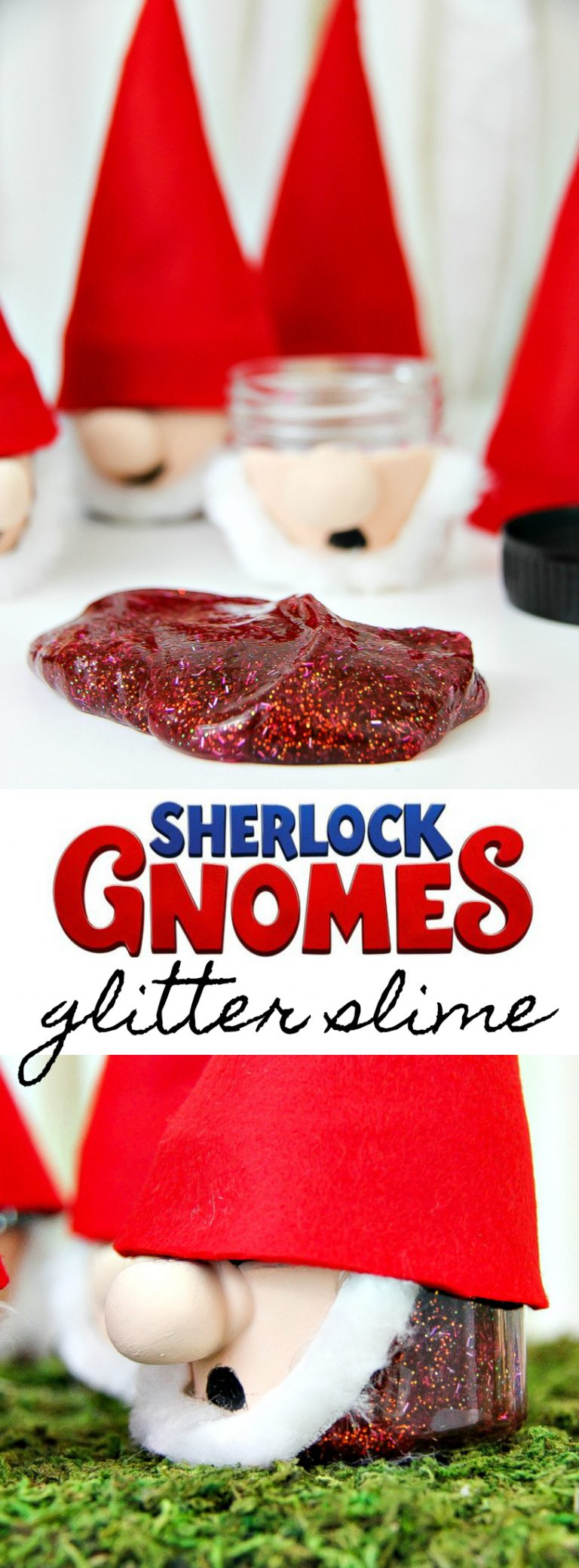 DIY Sherlock Gnomes 'Goon' Slime - Make and Takes
