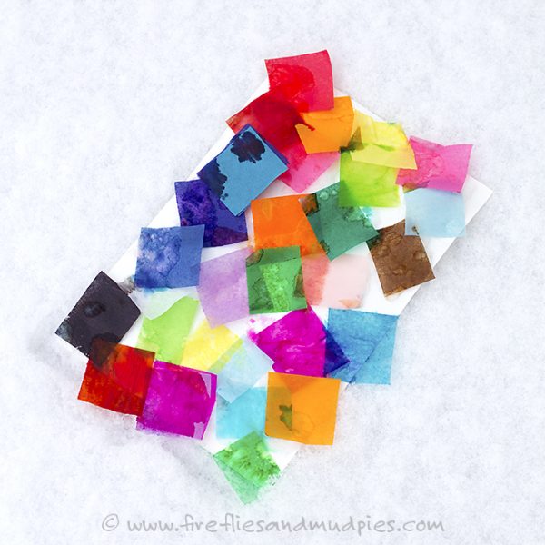 15 Tissue Paper Crafts for Kids - Make and Takes