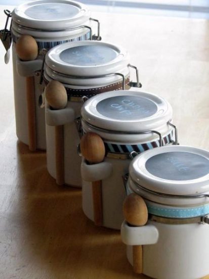 Two Ways to Customize Your Kitchen Canisters - Make and Takes