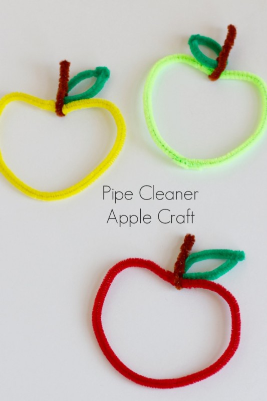 15 Happy Apple Crafts Kids Can Make - Make and Takes