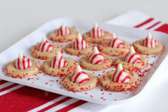 Candy Cane Cookie Buttons - Make and Takes