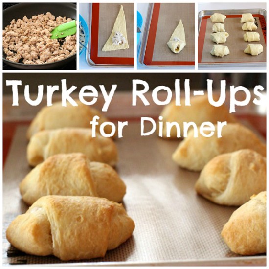 Simple Supper: Turkey Roll-ups - Make and Takes