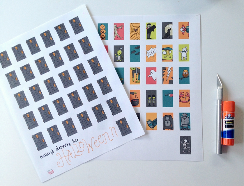 Celebrate All Month with a Halloween Countdown Printable - Make and Takes