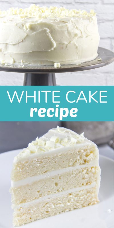 How to Make a Classic White Cake - Make and Takes