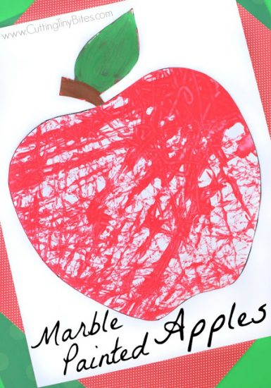 15 Happy Apple Crafts Kids Can Make - Make and Takes