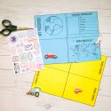DIY Mini Passport Book + Free Printable - Make and Takes