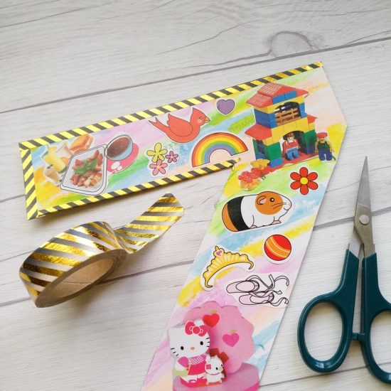 Monogram Letter Magazine Collage - Make and Takes