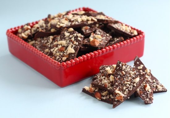 Chocolate Hazelnut Bark - Make and Takes